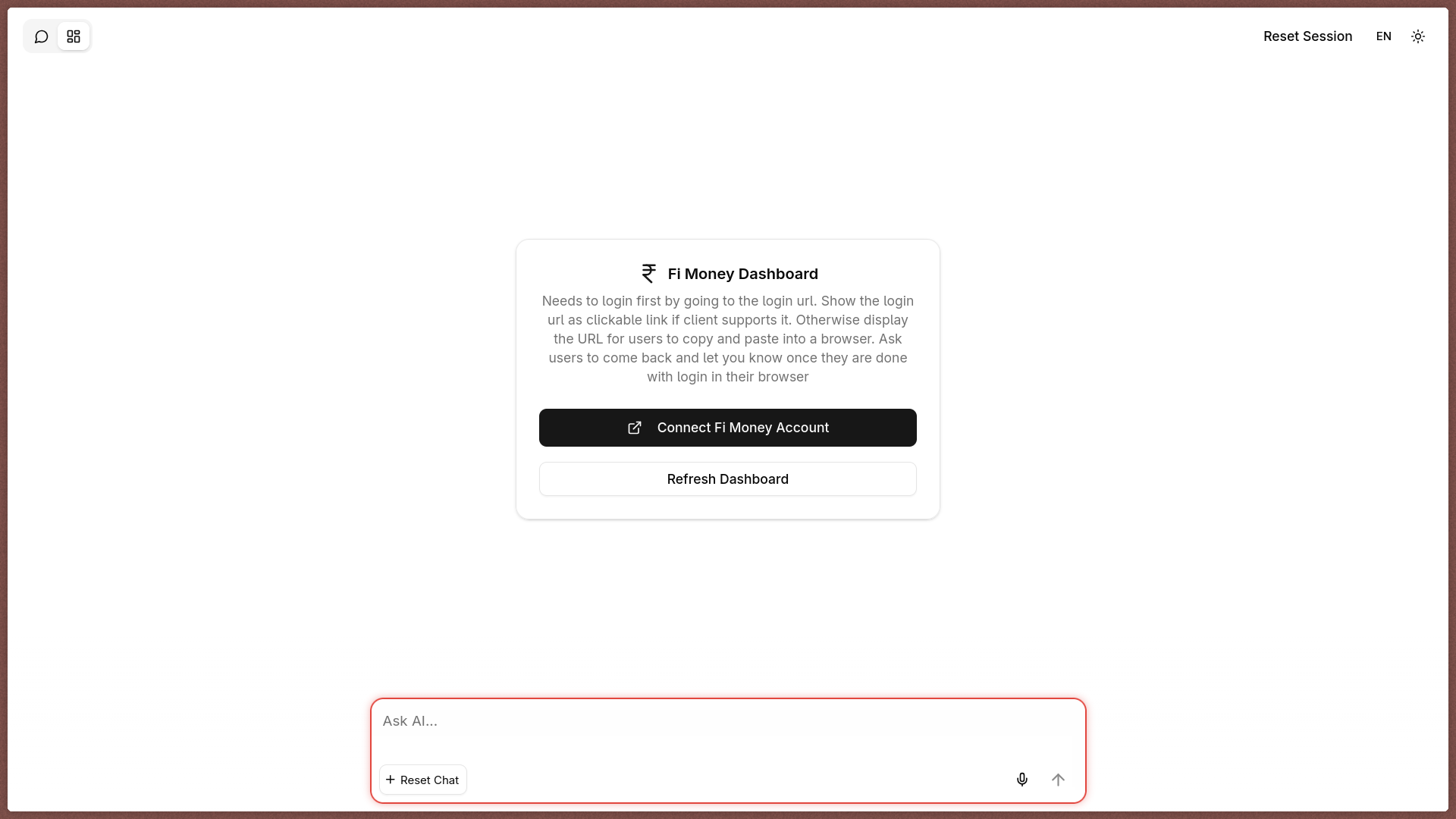 Fin-Agent - AI-Powered Financial Assistant | Kausthubh - Software Developer